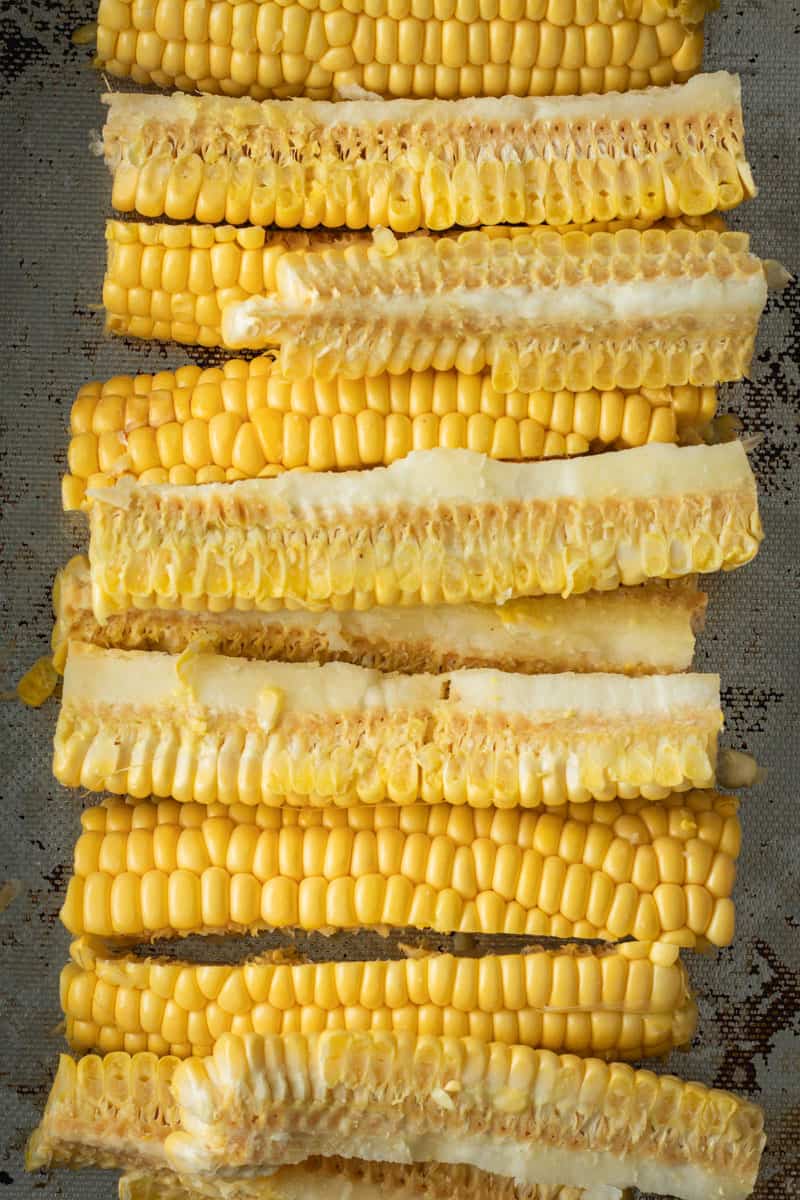 Smoky Sweet Corn Ribs in the Oven (Mexican Corn Riblets) - The Irishman ...