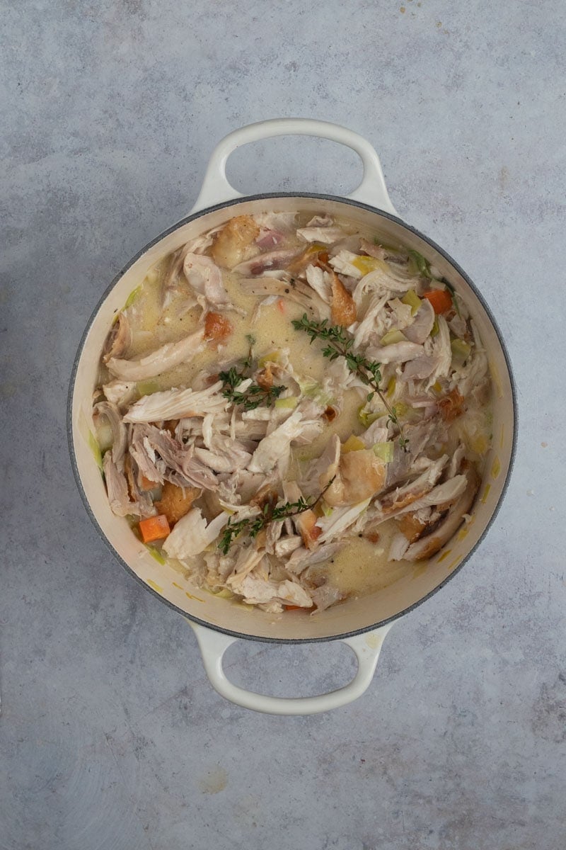 Chicken, Bacon & Leek Pot Pie - The Irishman's Wife