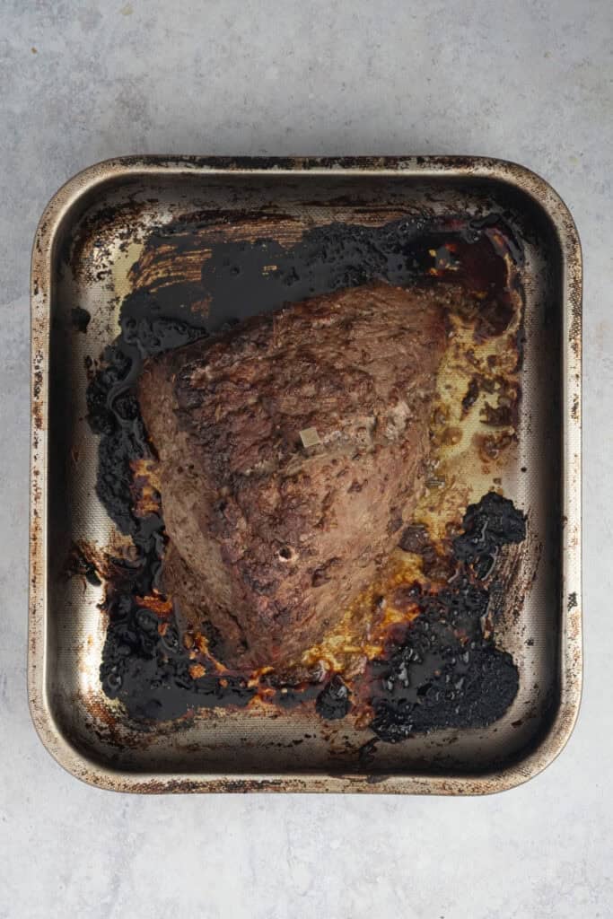 Roast Beef Topside with Red Wine & Rosemary - The Irishman's Wife